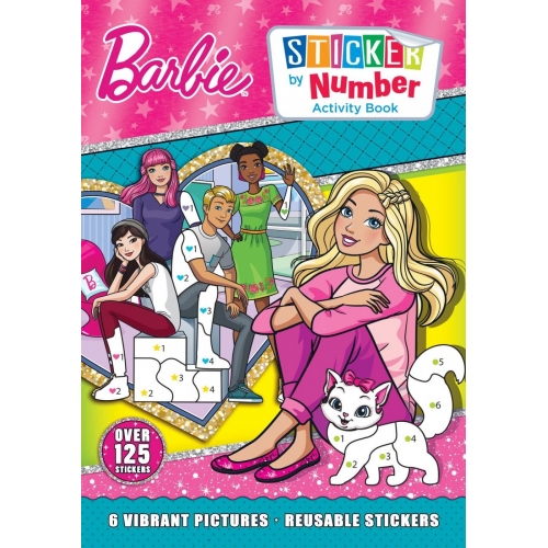 BARBIE Sticker Book - Over 100 Stickers til Kreativ Leg