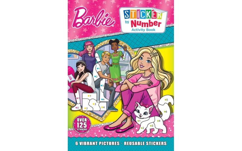 BARBIE Sticker Book - Over 100 Stickers til Kreativ Leg